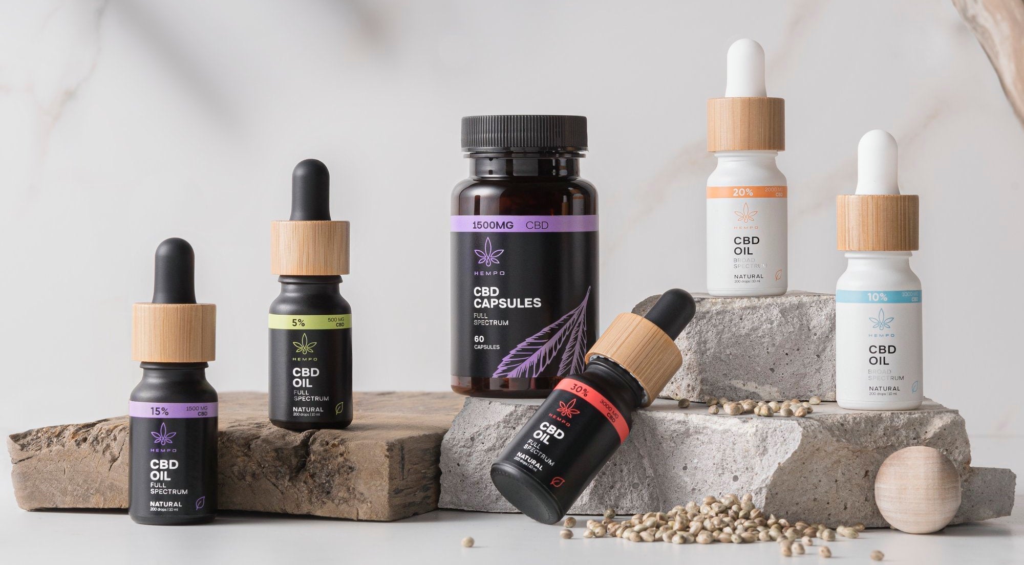 CBD Produktai Lietuvoje | Hempo – Aliejus, Kapsulės ir ne tik.